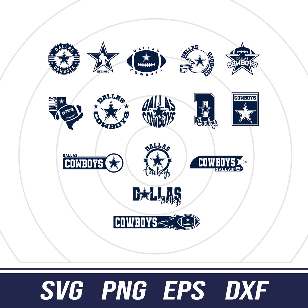 Cowboys SVG, Cowboys Sillhoute SVG, Cowboys SVG Bundle, Cowboys Cutfile ...