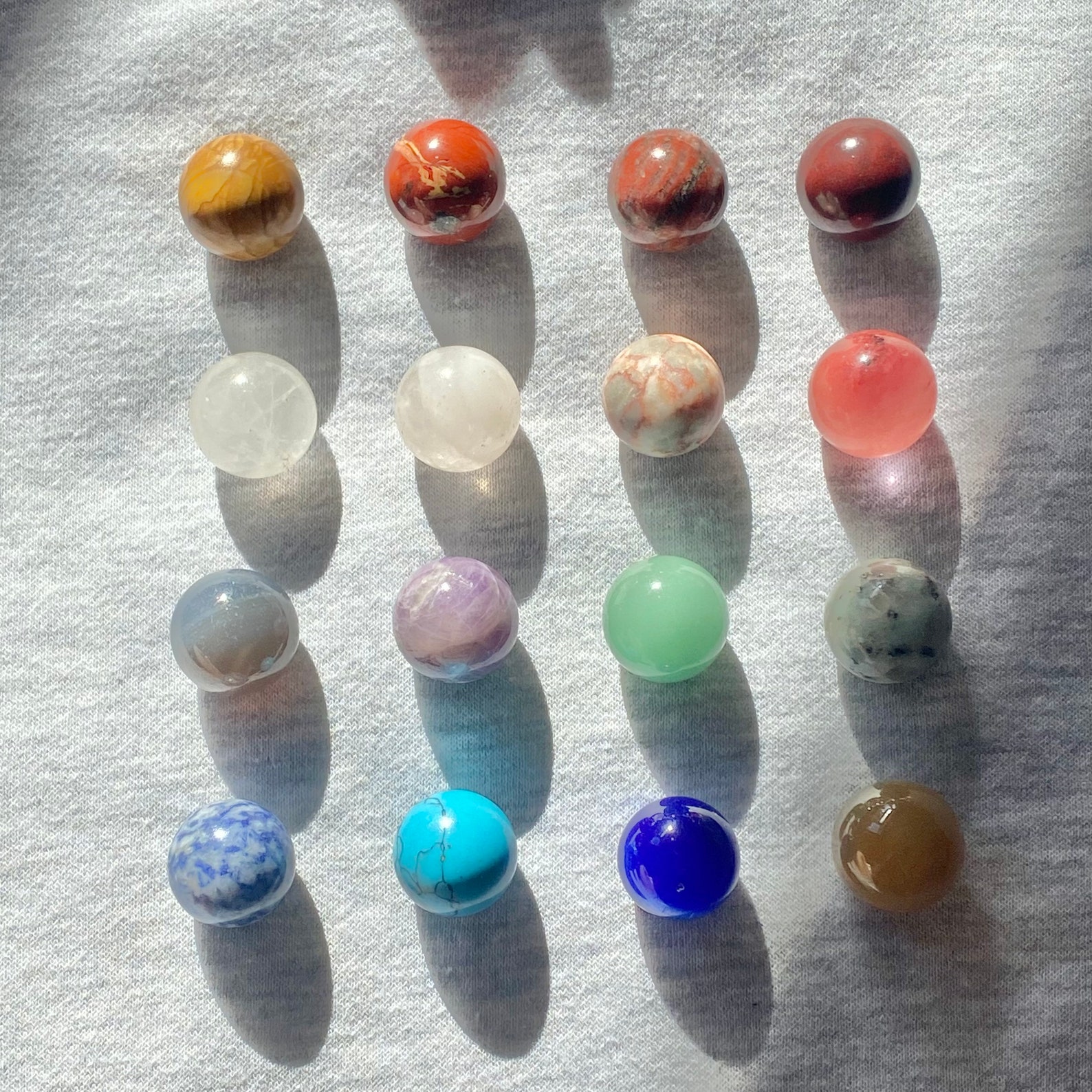 UK 20mm Gemstone Spheres, Crystal Balls - Etsy