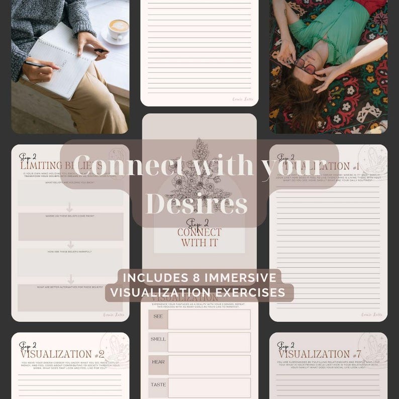 Law of Assumption Manifestation Workbook | Manifestation Journal, Visualization Exercises ...