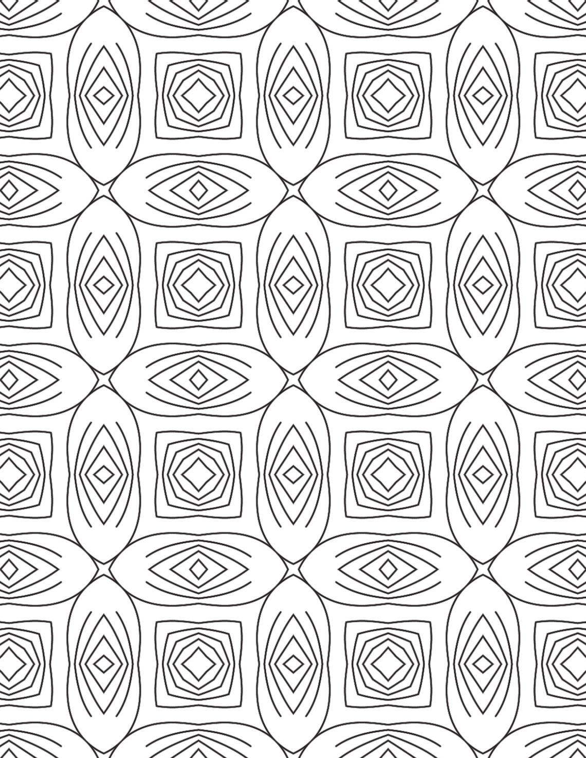 Fun Mandala Coloring Pages - Etsy