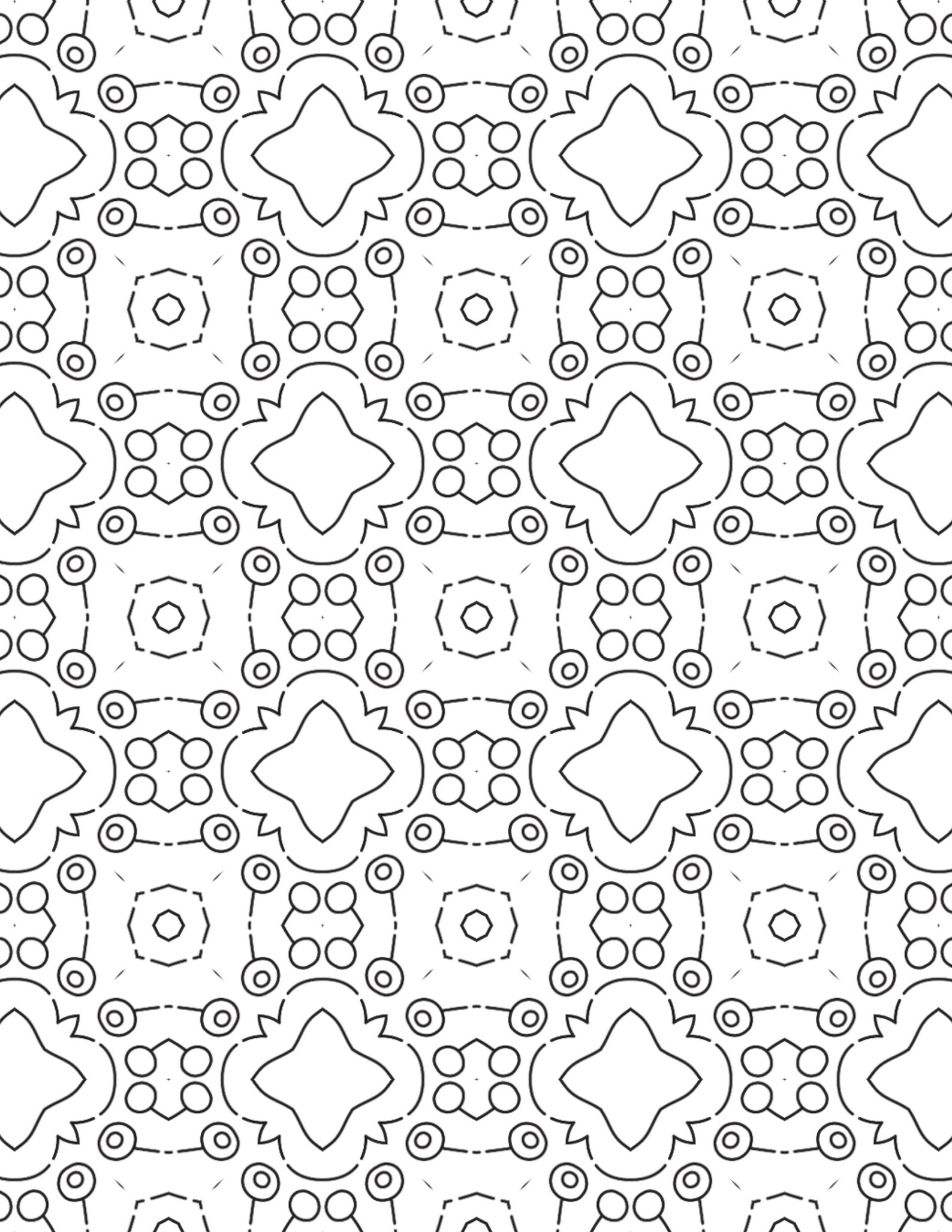 Fun Mandala Coloring Pages - Etsy