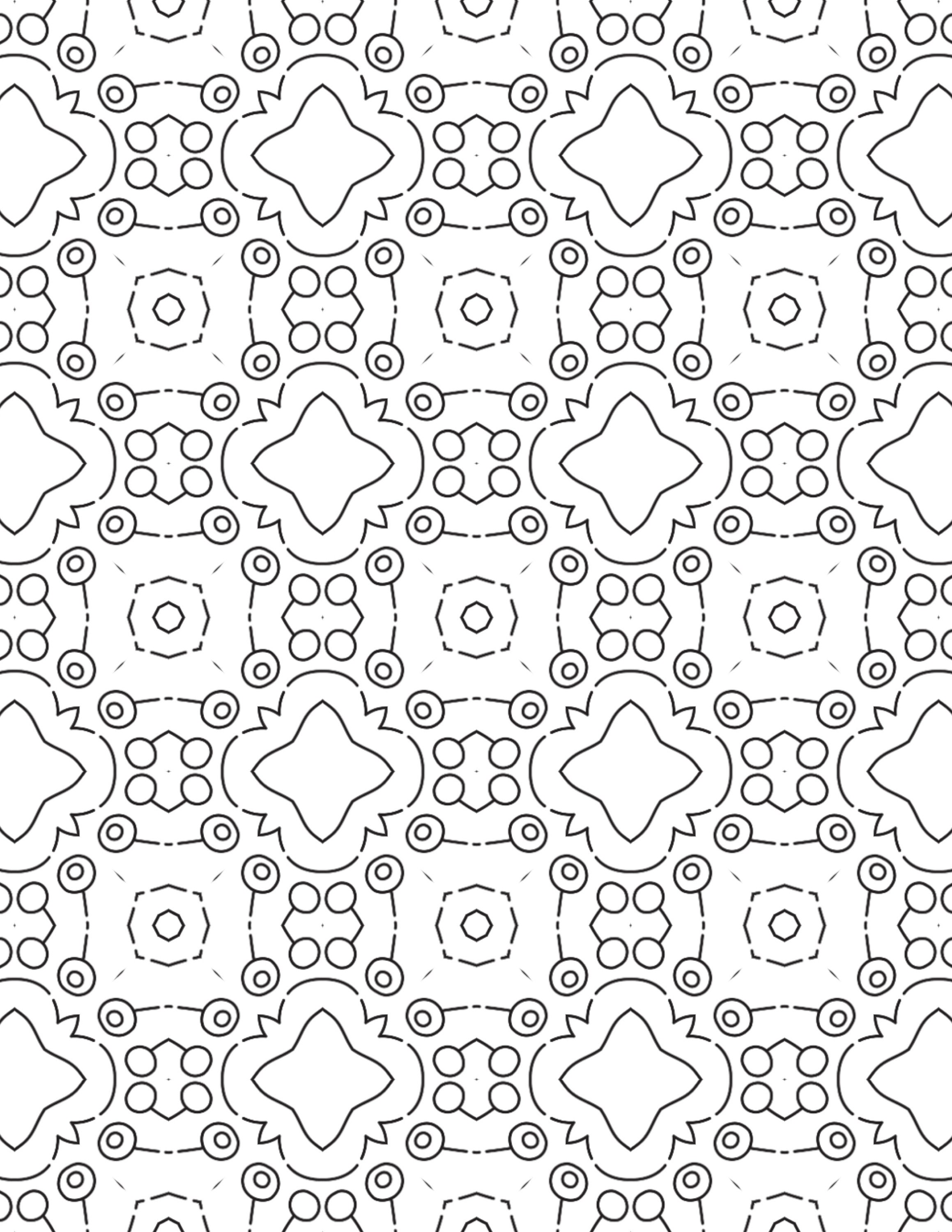 Fun Mandala Coloring Pages - Etsy