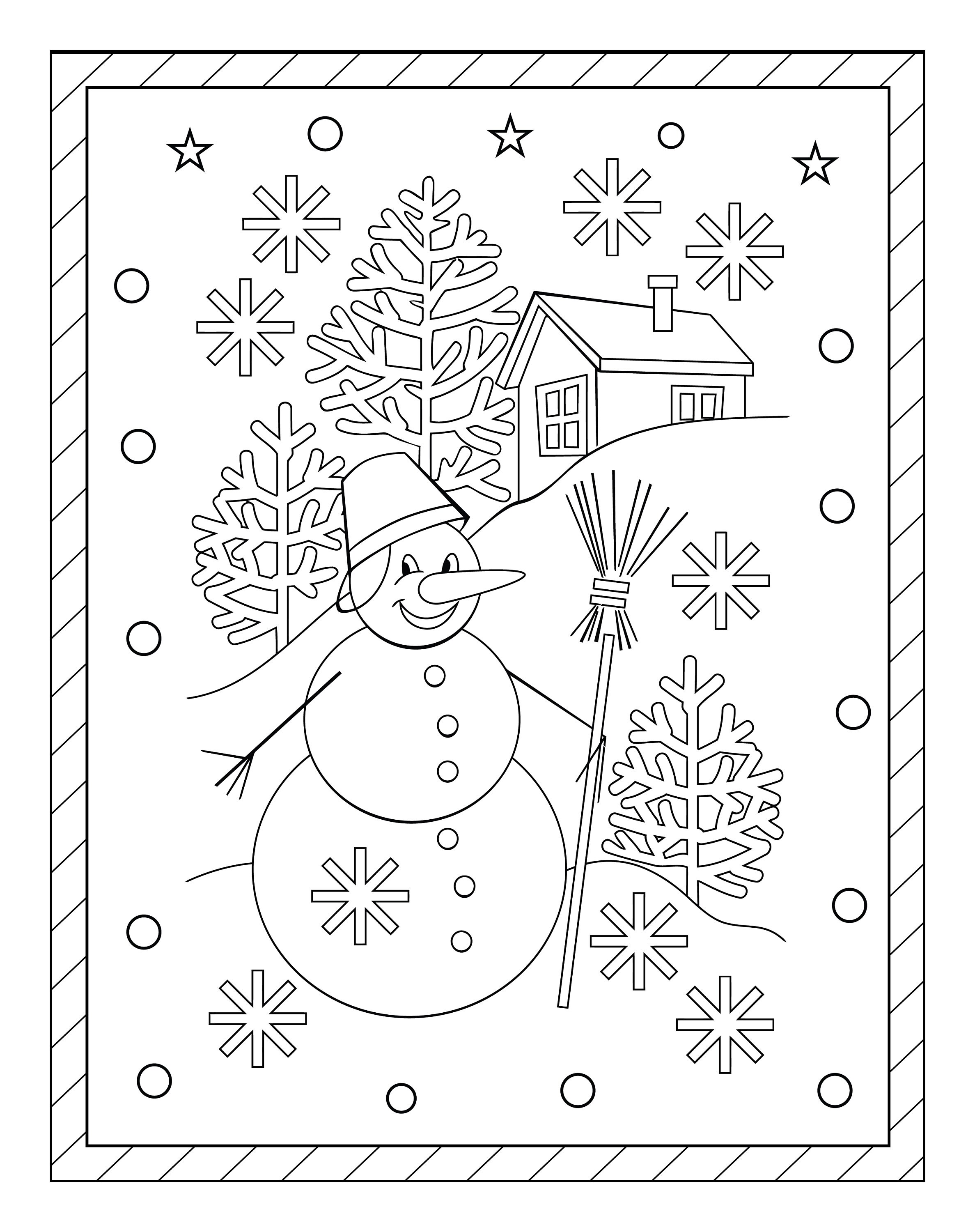 Fun Christmas Coloring Book - Etsy