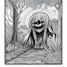 Spooky Halloween Coloring Pages - Etsy