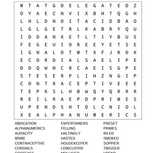 Wacky Word Search’s - Etsy