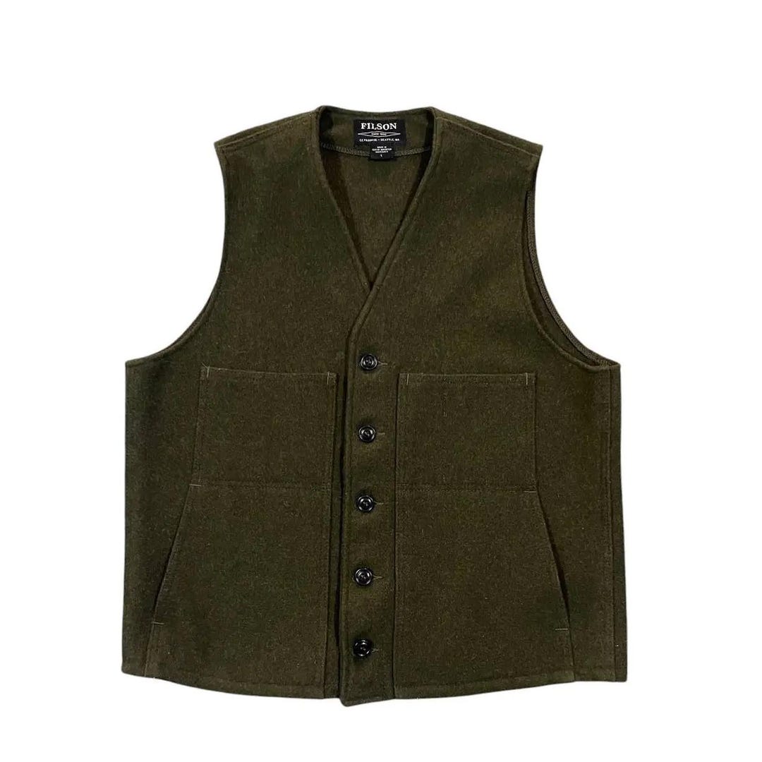 Filson Mackinaw Wool Vest - Etsy