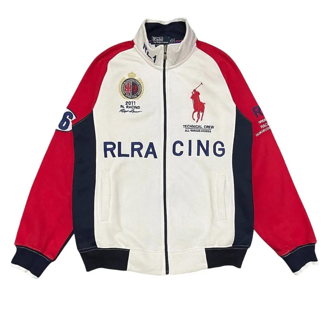 Vintage Polo Ralph Lauren Racing Jacket Great Britain - Etsy