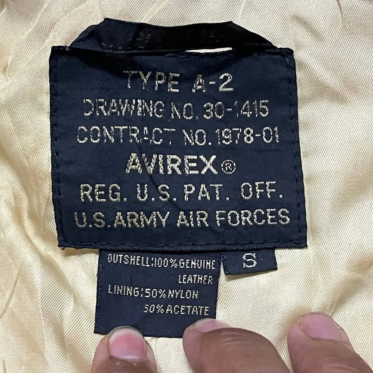 Vintage 90's Avirex Yellow Rose Type A2 Leather Jacket - Etsy