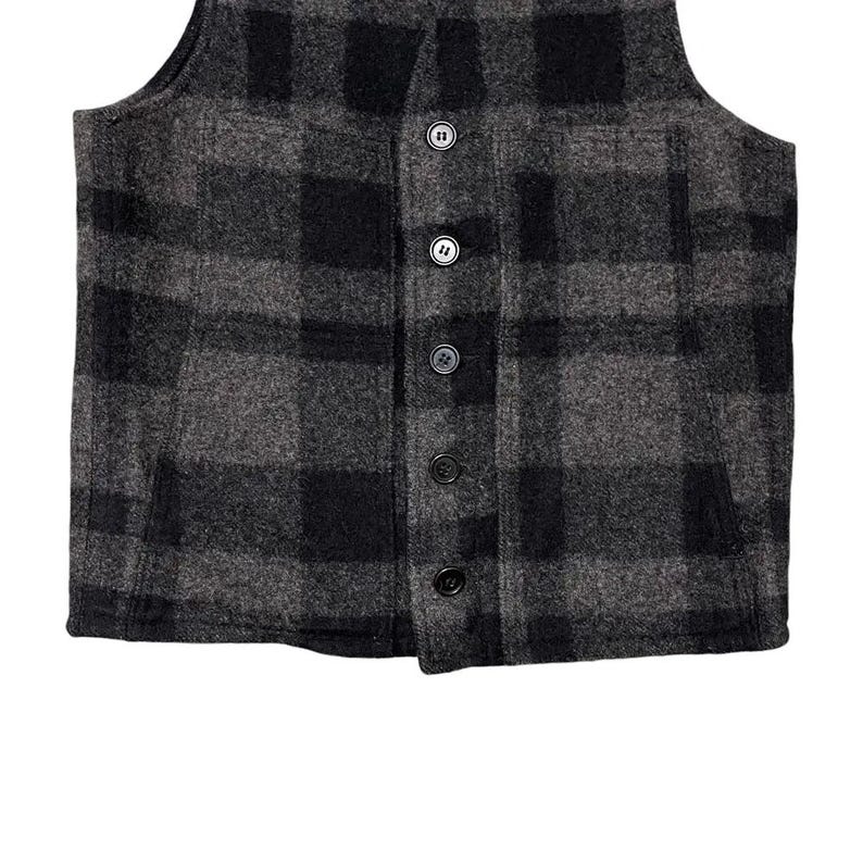 Vintage Filson Garment Mackinaw Wool Plaid Vest - Etsy