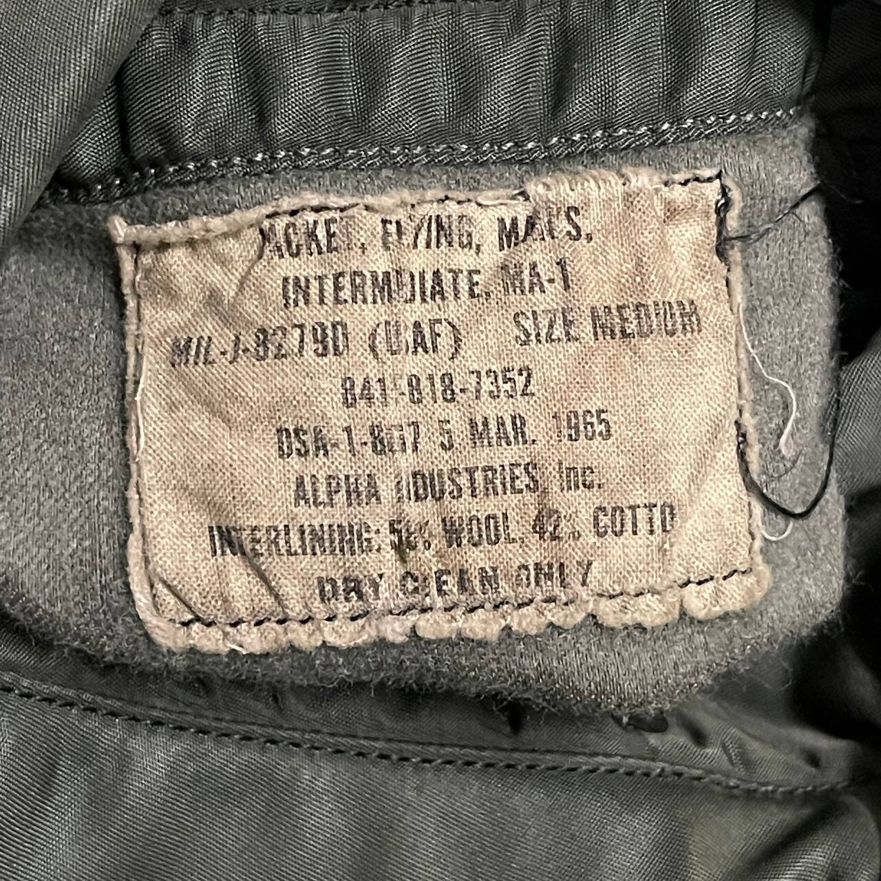 Vintage 60's Alpha Industries Ma 1 Military Flight Bomber Jacket Thrashed - Etsy