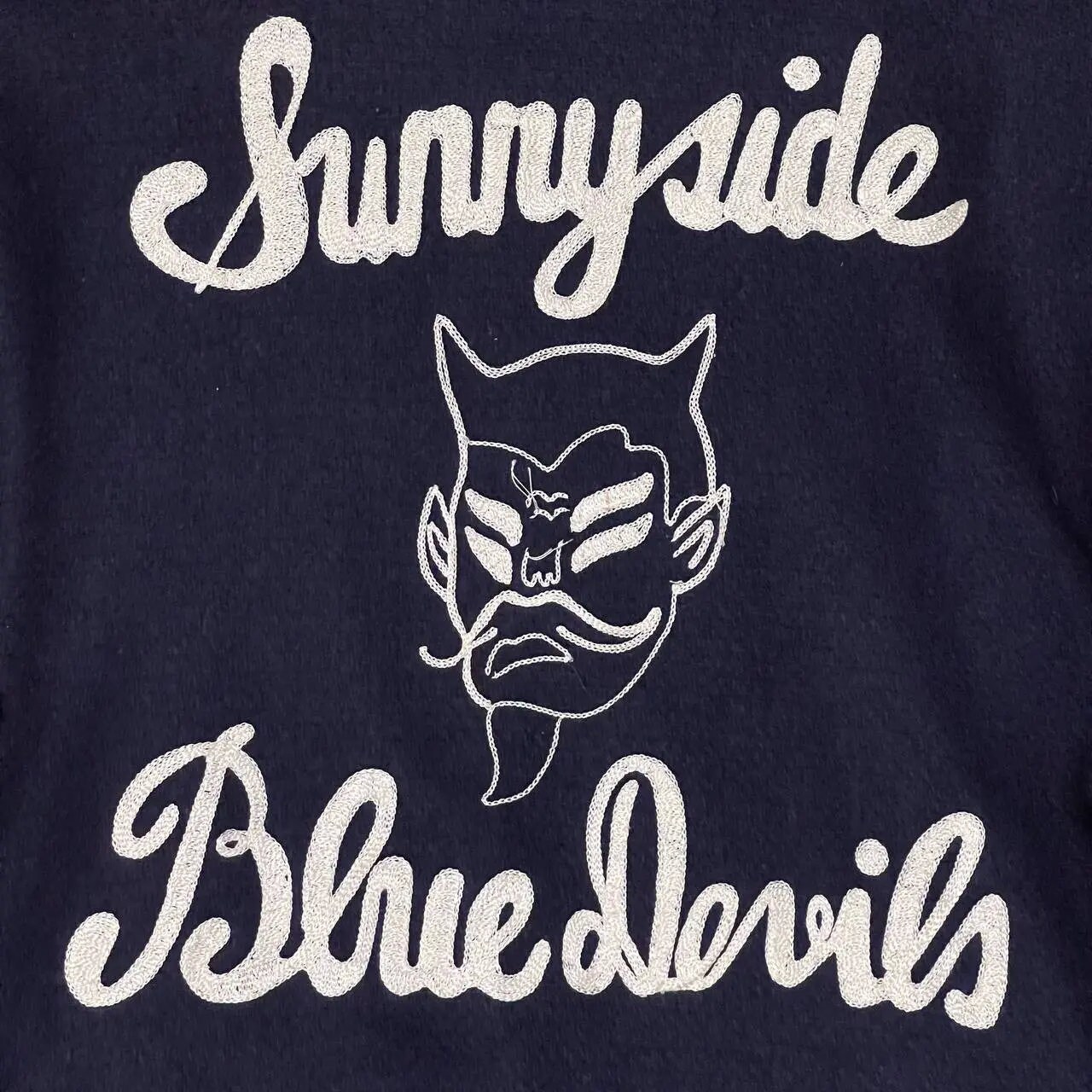 Vintage Houston Blue Devils Varsity Jacket Leather Sleeve - Etsy