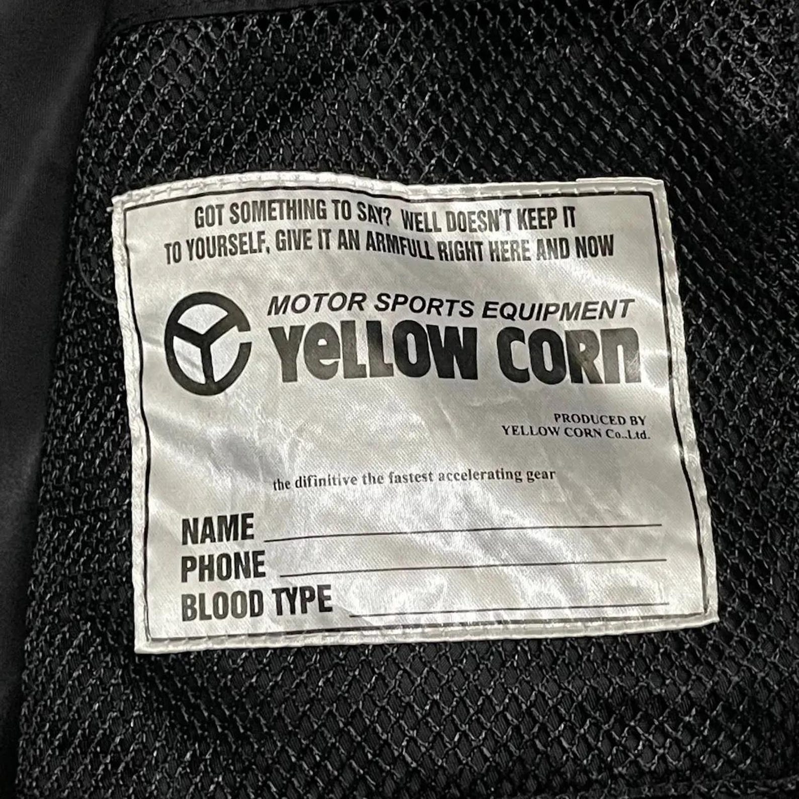 Vintage Yellow Corn Motor Sport Equipment Jacket - Etsy