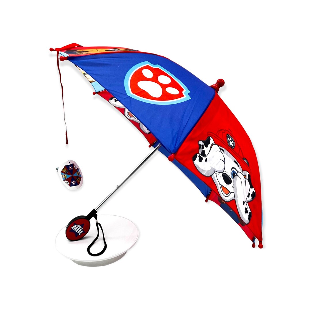 Kid's Umbrella Parasol Cartoon Dog Cat Animal Patrol 21/53cm, With ...