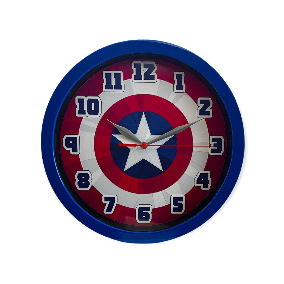 Kid's Wall Clock, Timekeeper, Cartoon, Toy, Story, Comics, Hero ...
