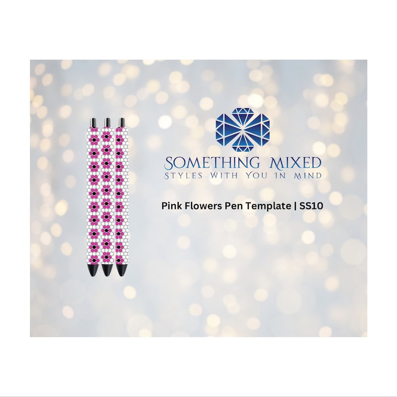 Rhinestone Pen Daisy - Etsy