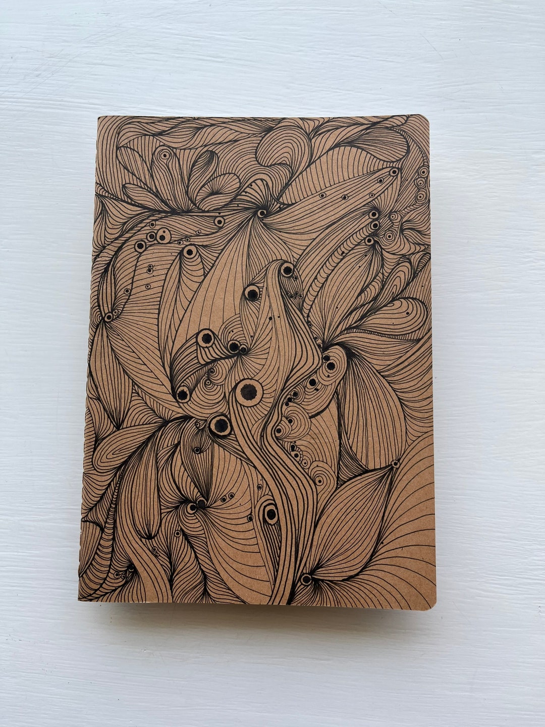 Original Line Art Journal - Etsy