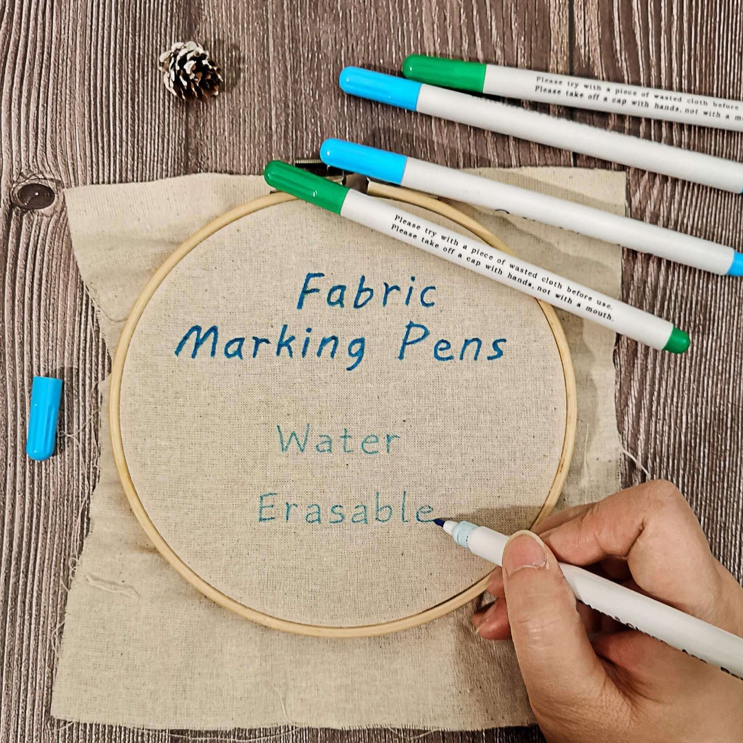 Water Erasable Marking Pen, Vanishing Ink, Marker Pen Set, Fabric ...