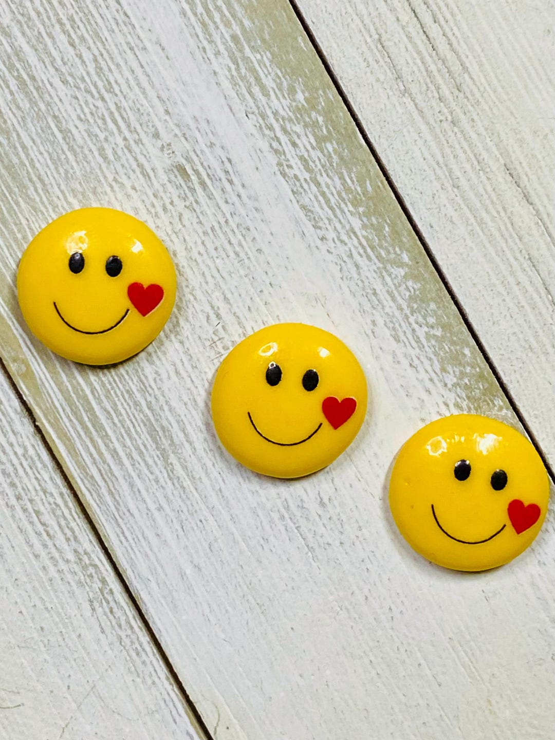 Cute Love Emoji Magnets, Happy Heart Face Fun Magnet Gift Sets, Super ...