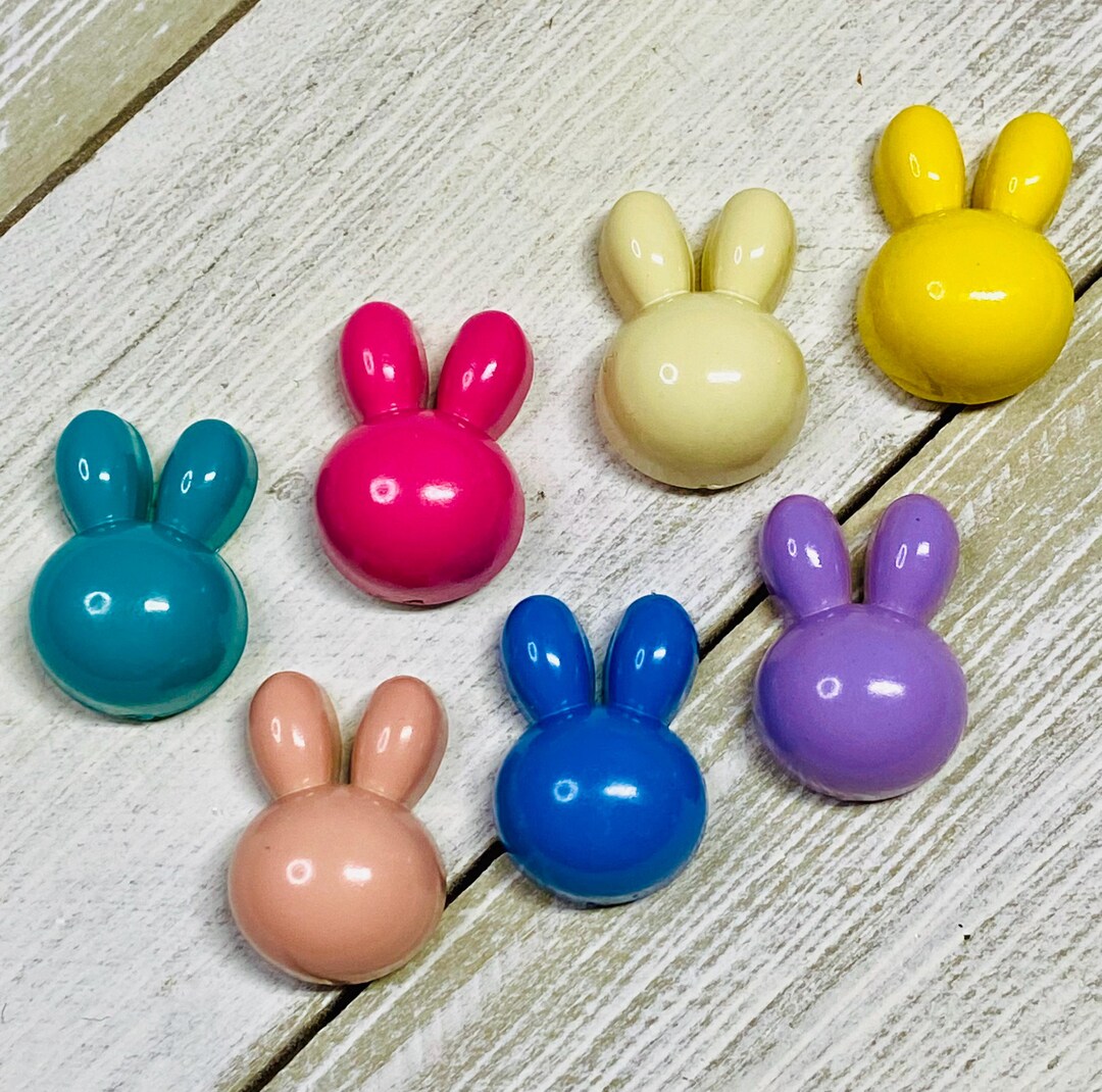 Easter Bunny Rabbit Magnets, Spring Decor, Super Strong Decorative ...