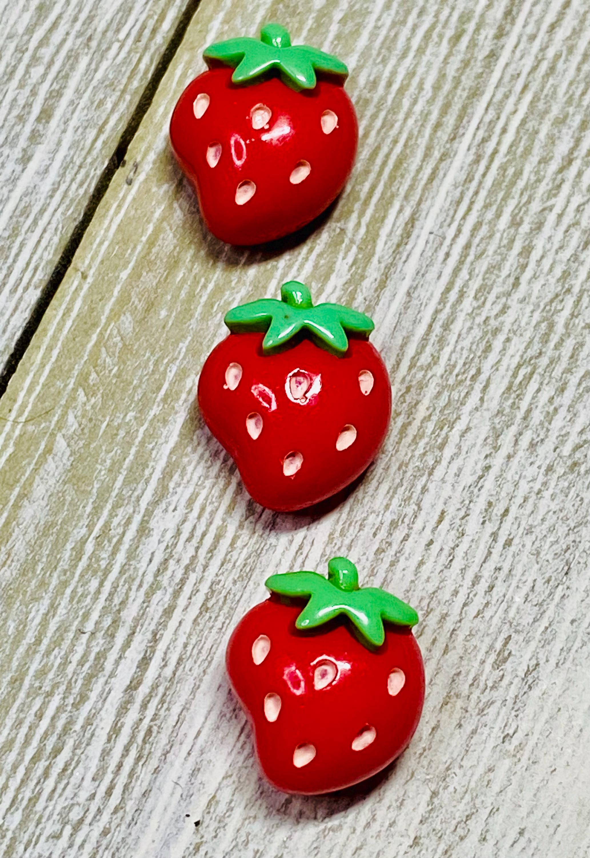 Cute Strawberry Fruit Magnets, Food Magnet, Fun Magnet Gift Sets, Super ...