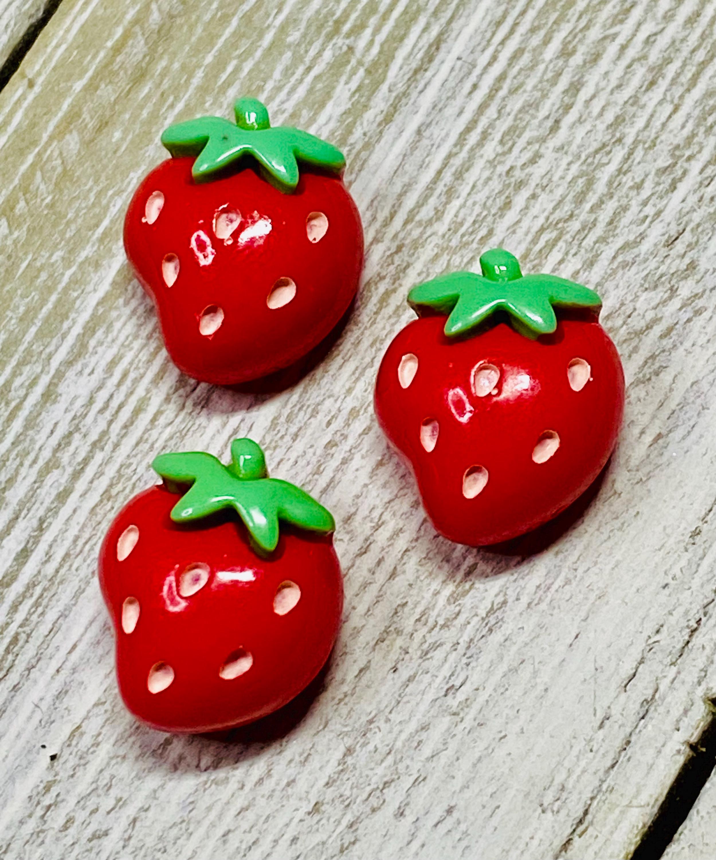 Cute Strawberry Fruit Magnets, Food Magnet, Fun Magnet Gift Sets, Super ...