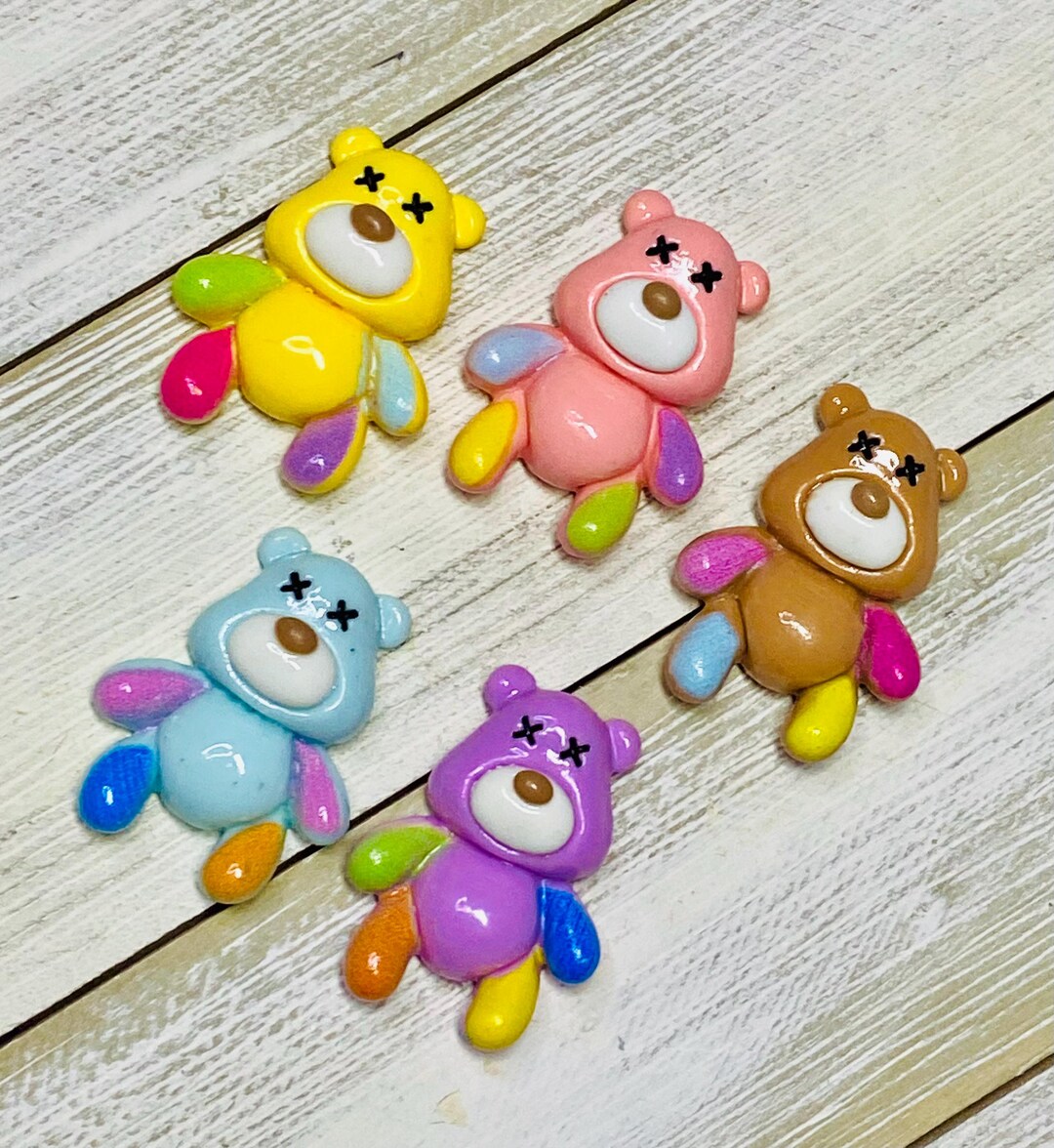 Cute Colorful Teddy Bear Magnets, Animal Decorative Magnet Gift Sets ...