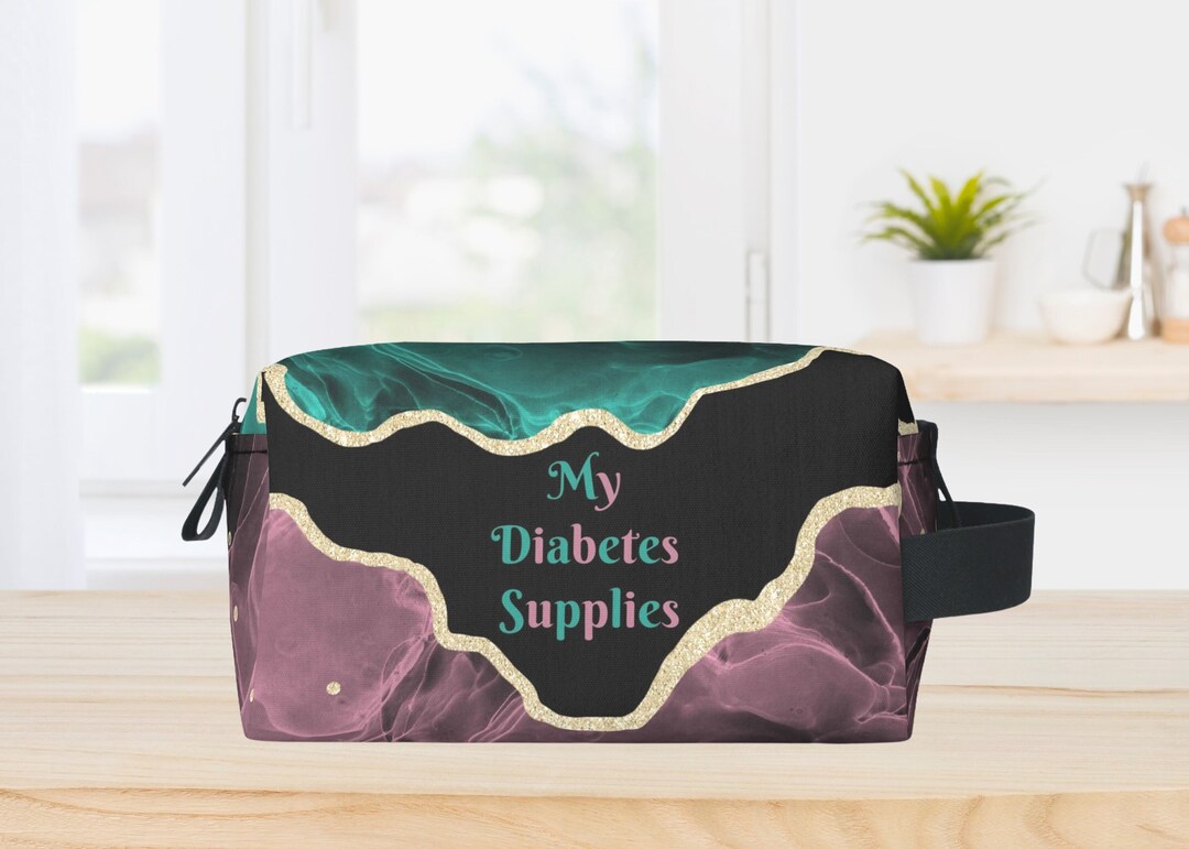 Diabetic Medical Bag, Type 1 Diabetes Bag, Type 2 Diabetes, Supply Case ...