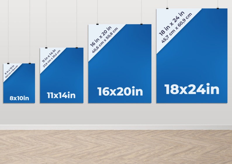Modern Colorful Number Posters Bulletin Board Postersnumbers - Etsy
