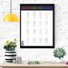 The Real Number System Poster, Rational, Irrational, Integer , Whole