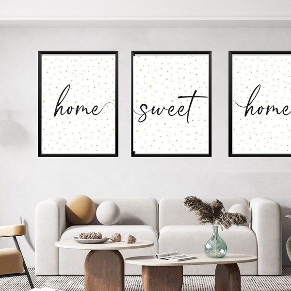 Home Sweet Home Art Prints - Etsy