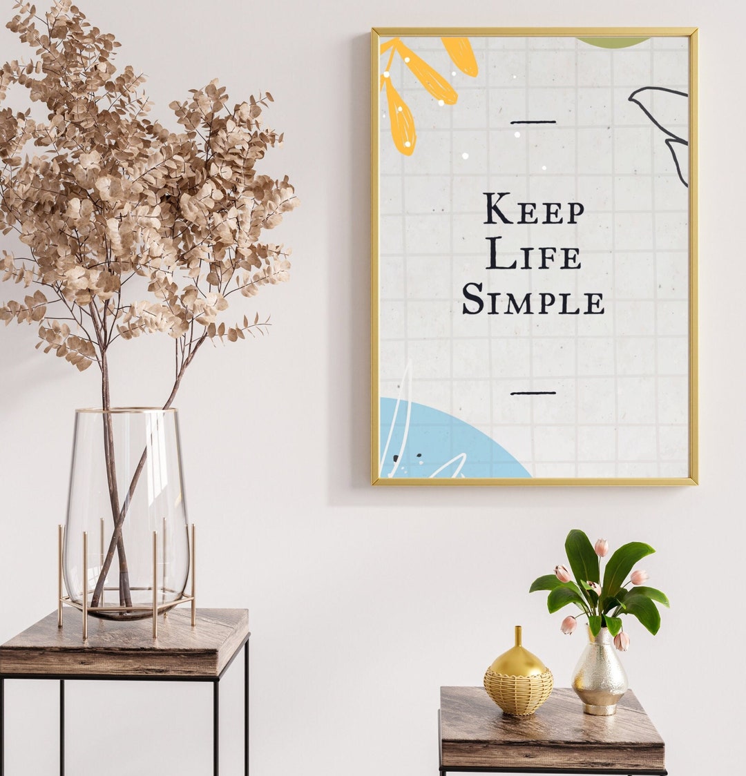 Keep Life Simple Keep Life Simple Design Keep It Simple - Etsy