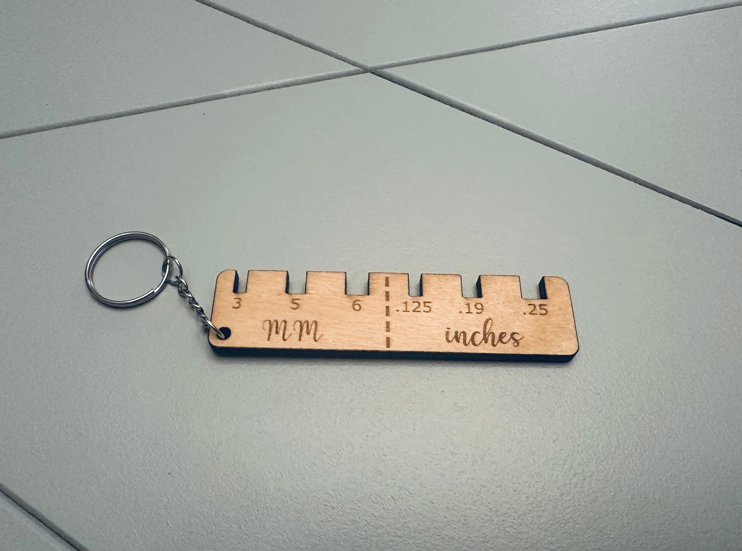 Material Thickness Gauge File - Etsy