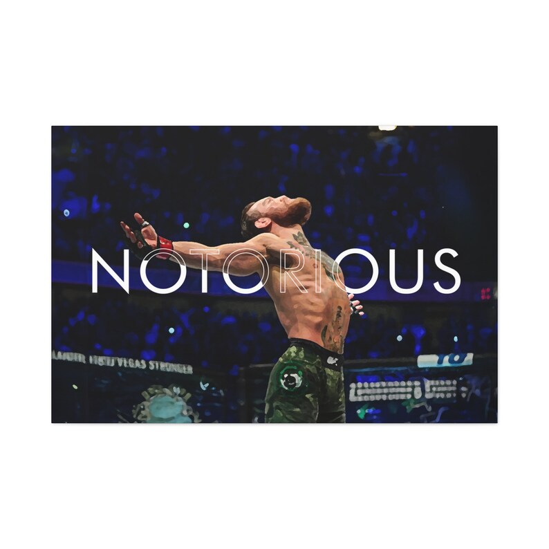 Notorious Conor Mcgregor Canvas Art (dry Brush Art Style) - UFC Posters ... Notorious Conor Mcgregor Canvas Art (dry Brush Art Style) - UFC Posters ...