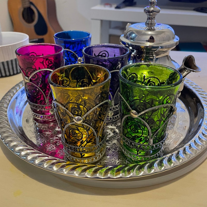 Moroccan Tea Set - Etsy