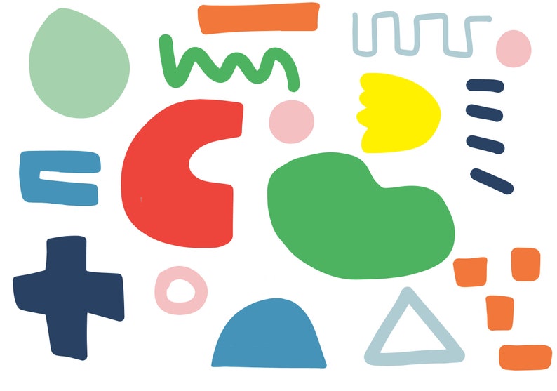 Abstract Vector Svg, Abstract Shapes Svg, Modern Shapes Clip Art ...