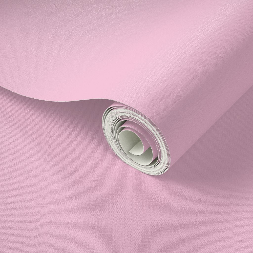 Solid Removable Wallpaper, Pink Wallpaper, Temporary Wallpaper, Peel ...