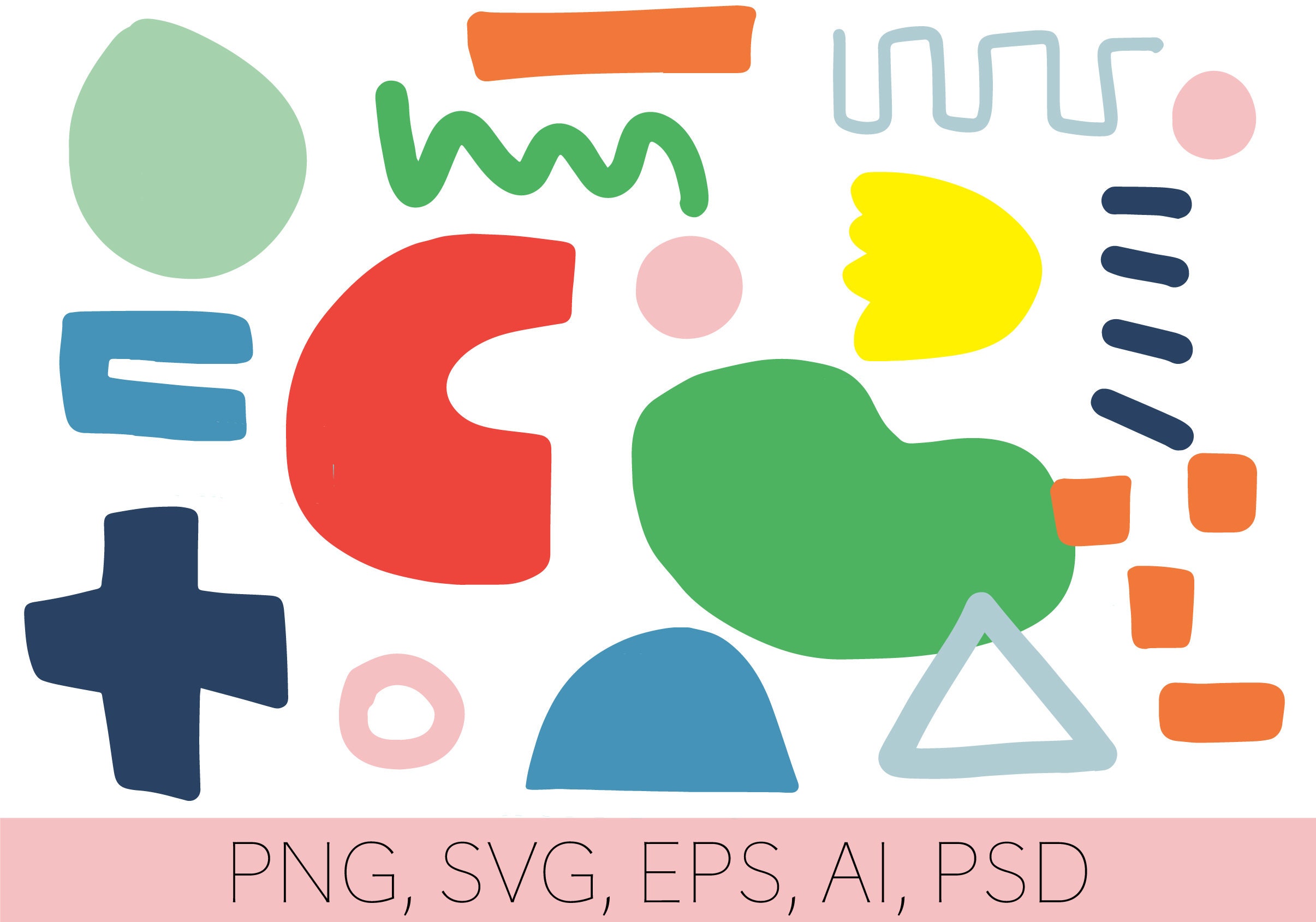 Abstract Vector Svg, Abstract Shapes Svg, Modern Shapes Clip Art ...