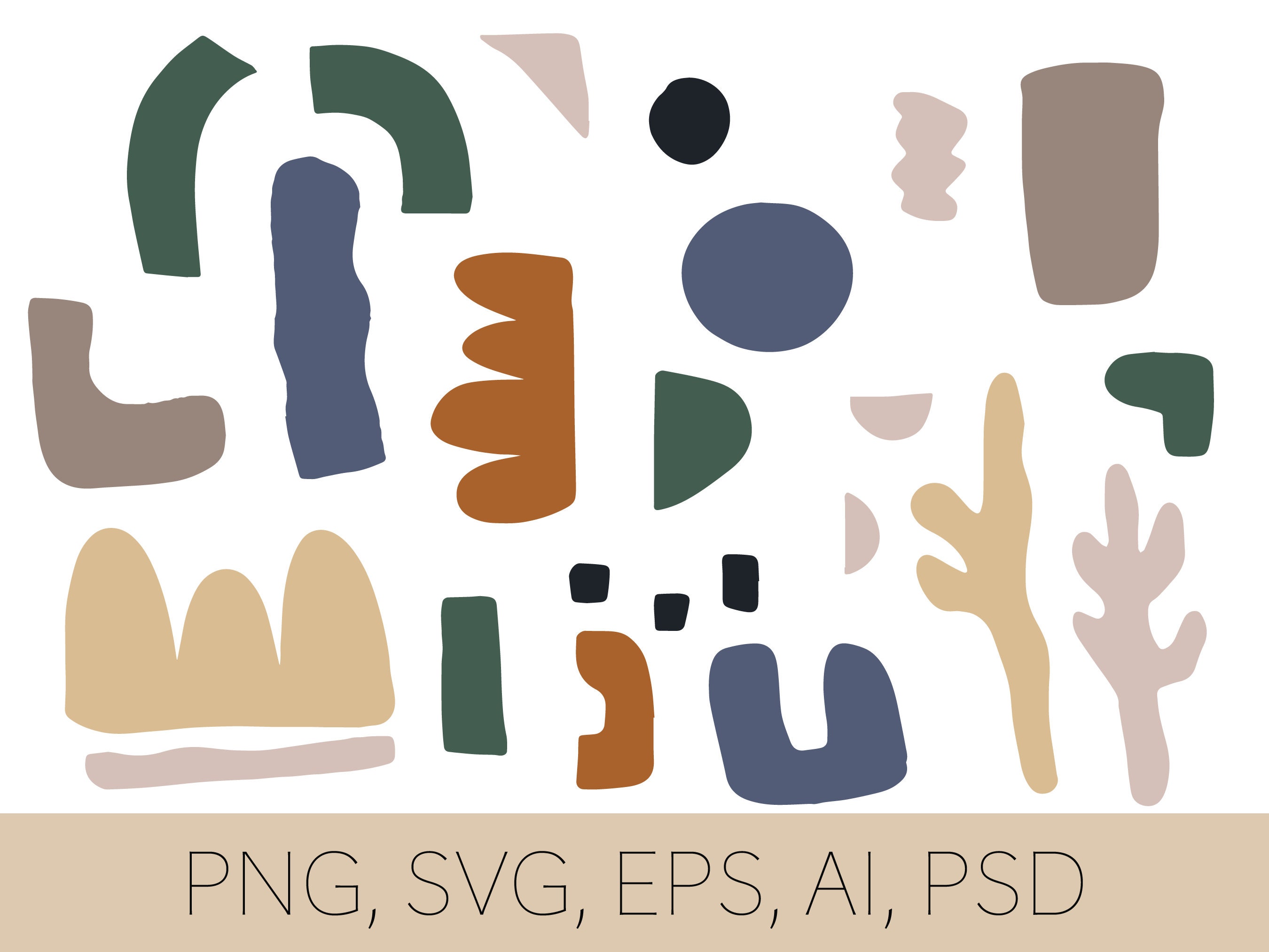 Abstract Landscape Vector, Abstract Svg Cricut. Abstract Shapes Svg ...