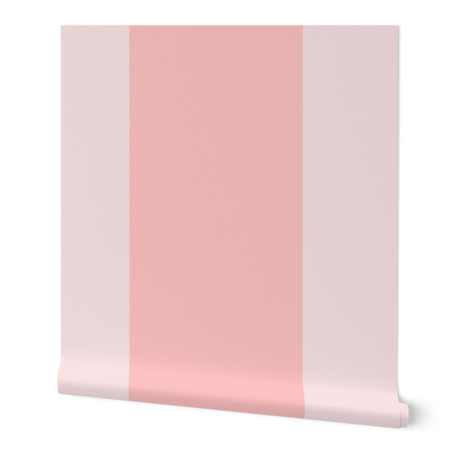 Pink Vertical Stripe Wallpaper, Large Striped Wallpaper, Vertical ...