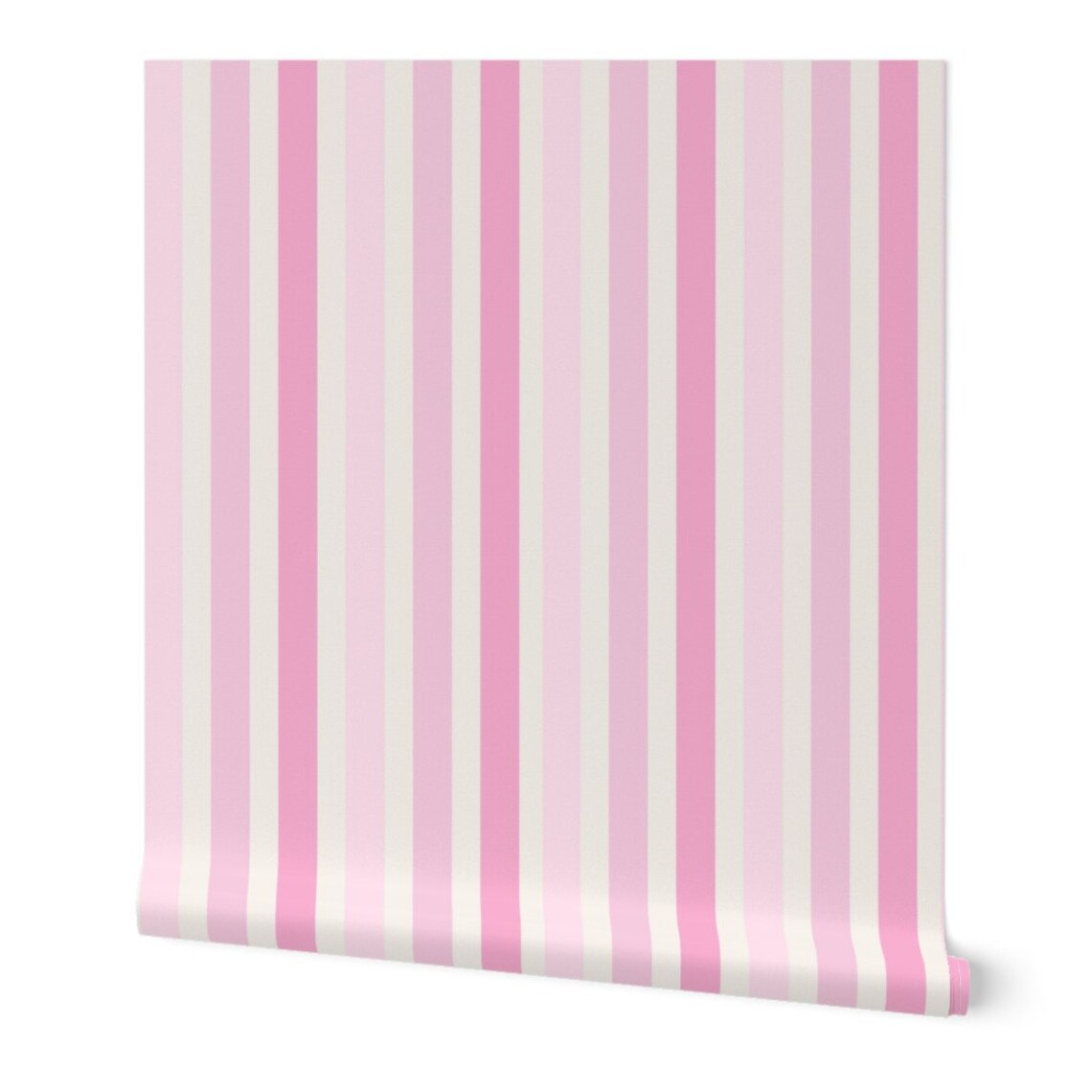 Pastel Pink Striped Wallpaper, Preppy Removable Wall Decor - Etsy