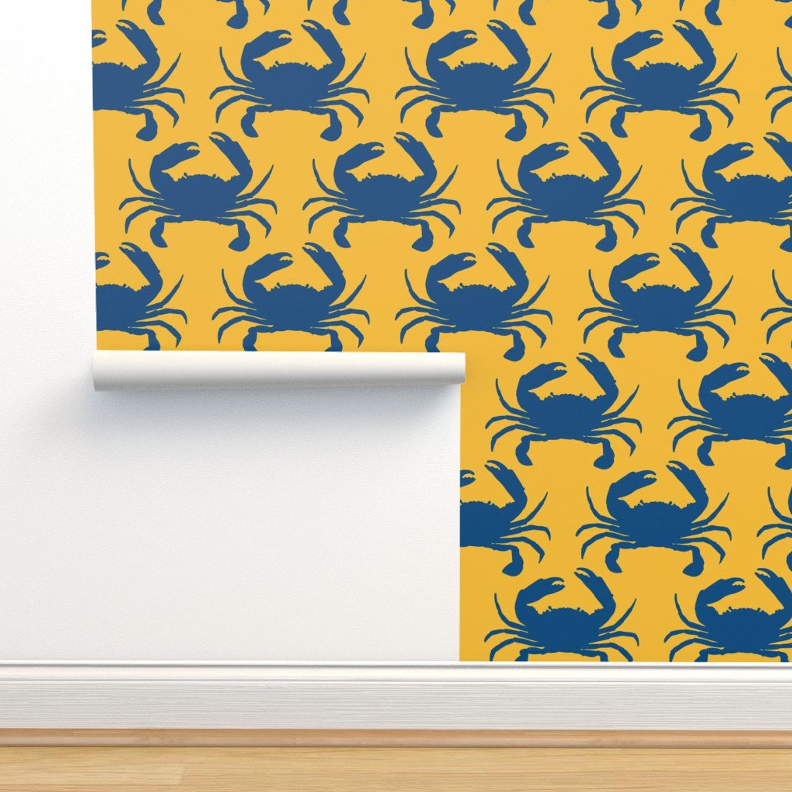 Crustacean Wallpaper, Beach Wallpaper, Seafood Wallpaper, Beach House ...