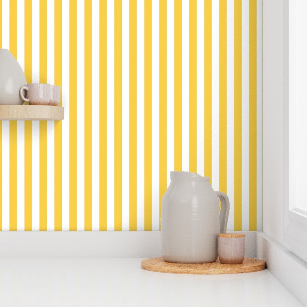 Modern Wallpaper, Yellow Wallpaper, Colorful Wallpaper, Striped ...