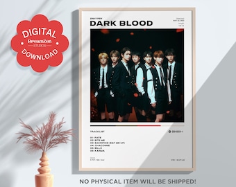 ENHYPEN ALBUM COVER Prints 25 Digital Download Printable Kpop Poster ...