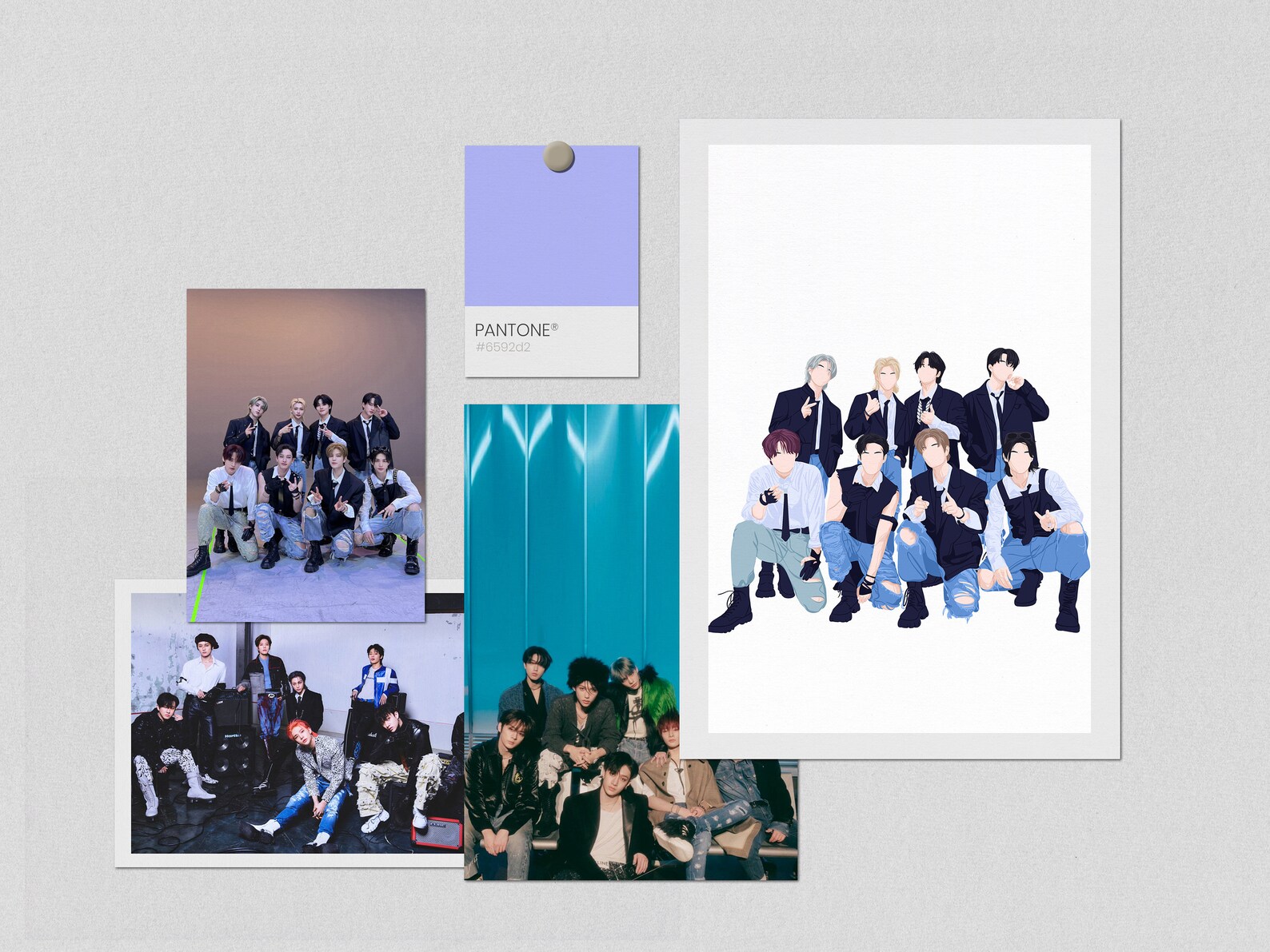 Printable Stray Kids - S-class Aesthetic Wall Art - SKZ Room Decor ...