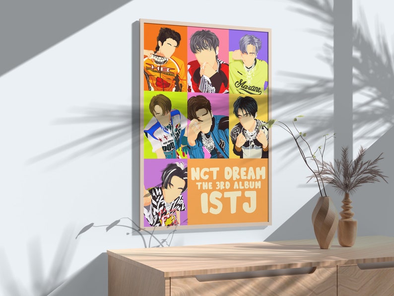 Printable NCT Dream - ISTJ Poster Art, Nct Room Decor, Digital Download ...