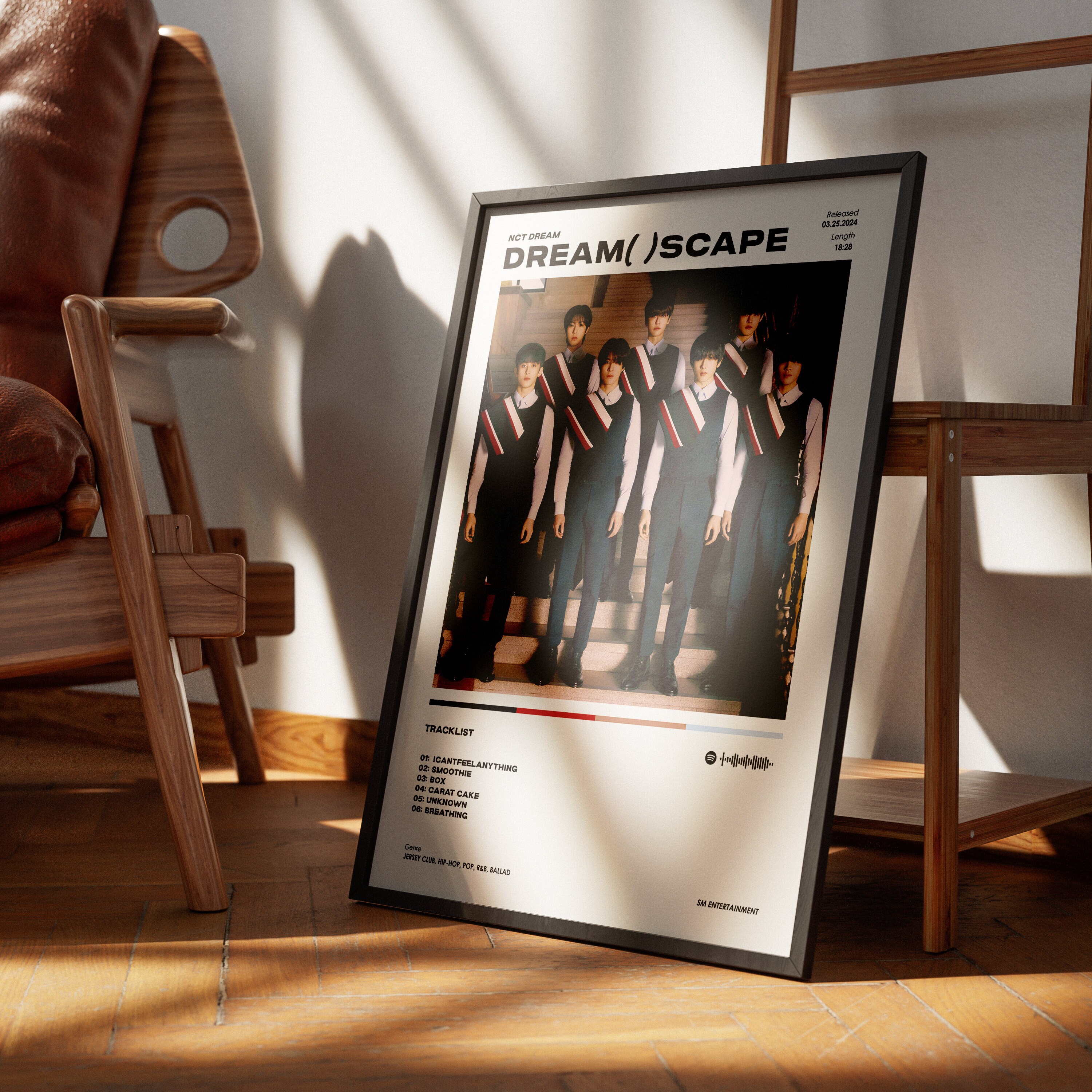 NCT Dream DREAMSCAPE Album Poster – Minimalist Kpop Print (digital ...