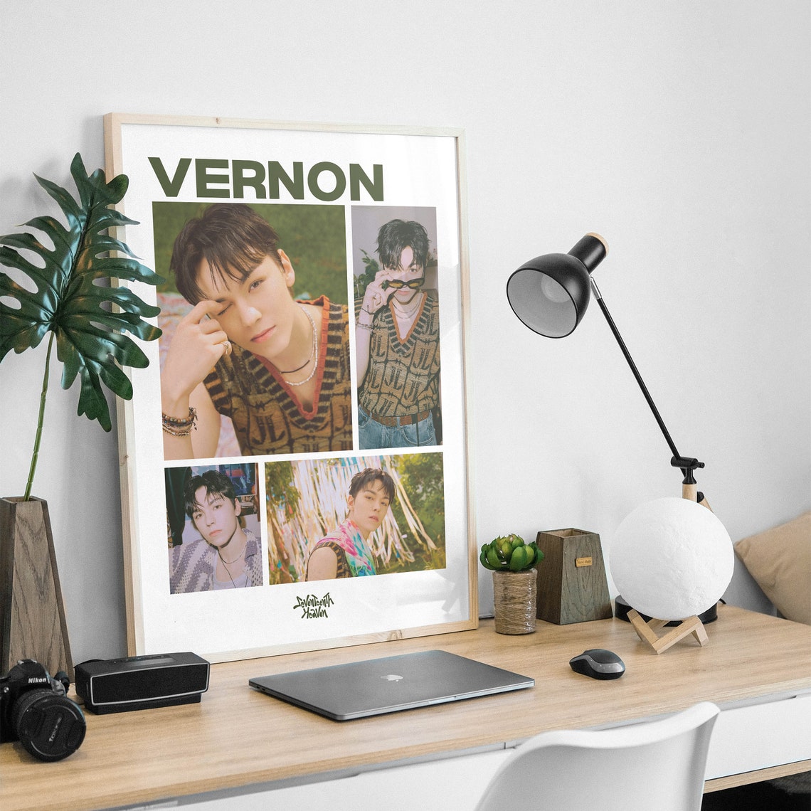 SVT Seventeenth Heaven Digital Poster, Hip Hop Unit, Set of 4 ...