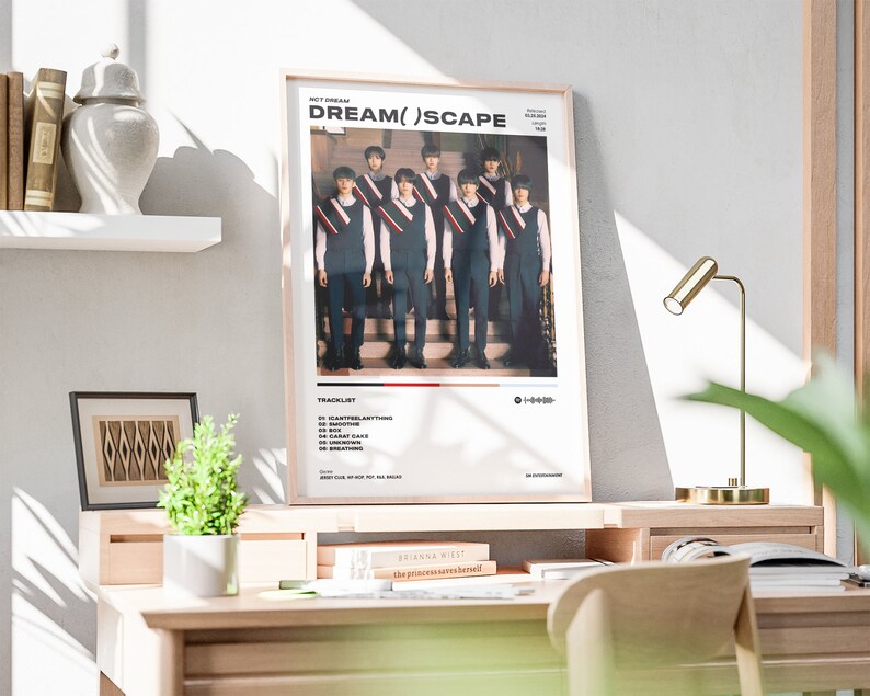 NCT Dream DREAMSCAPE Album Poster – Minimalist Kpop Print (digital ...