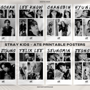 Stray Kids Poster Ate Album - Etsy