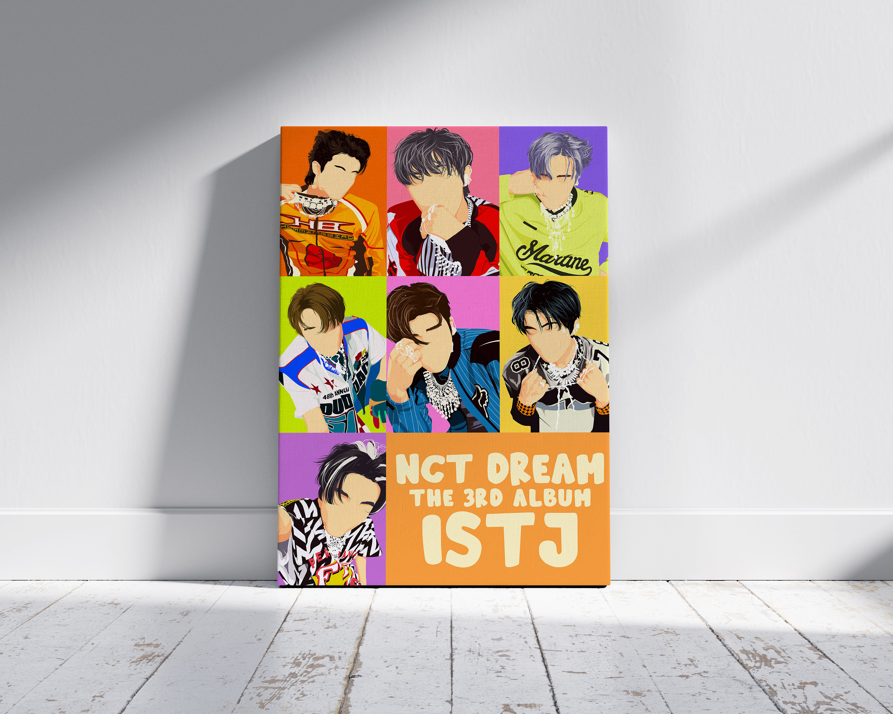 Printable NCT Dream - ISTJ Poster Art, Nct Room Decor, Digital Download ...